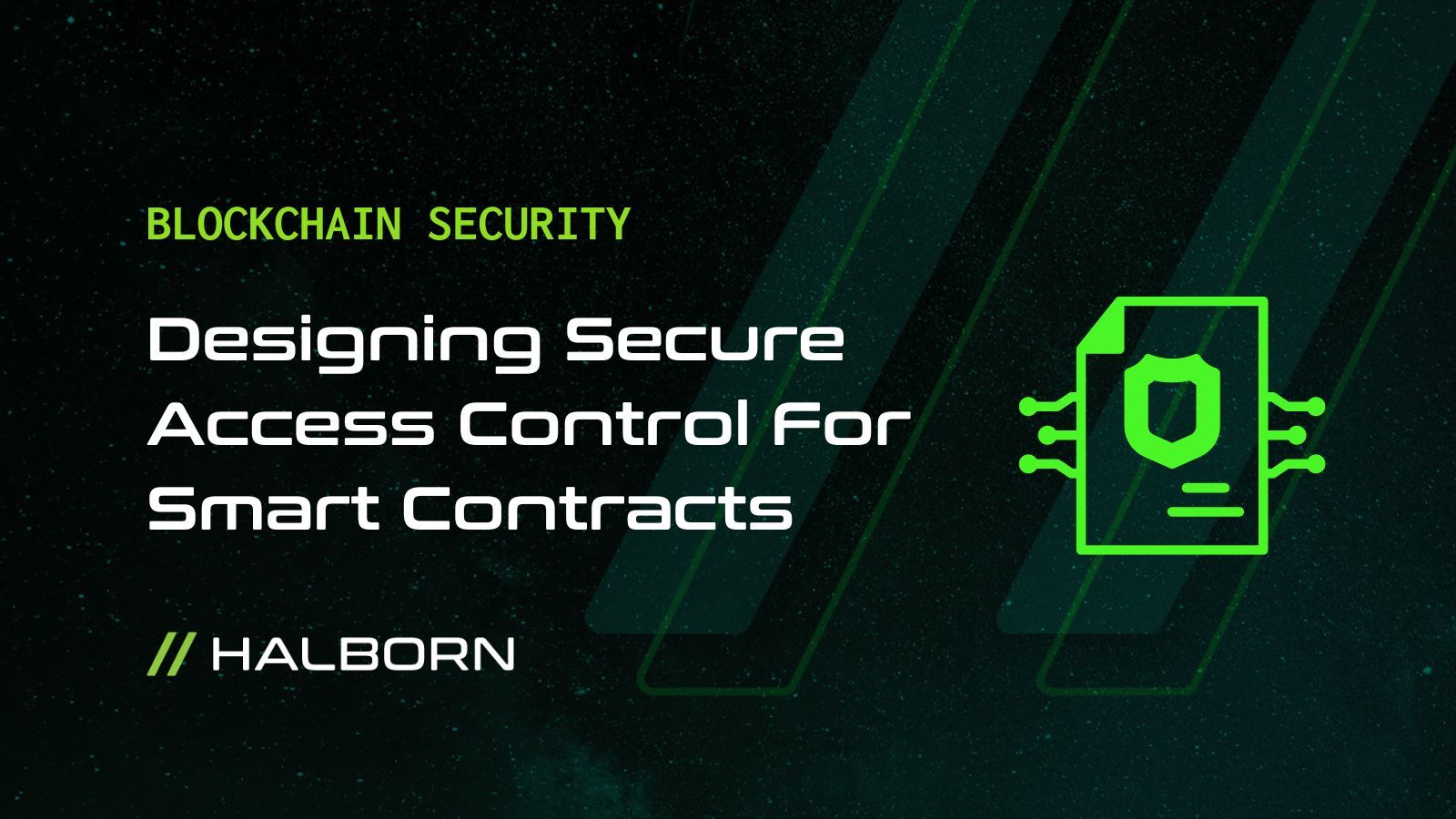 Designing Secure Access Control For Smart Contracts