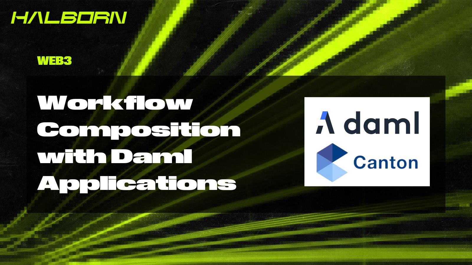 Workflow Composition with Daml Applications
